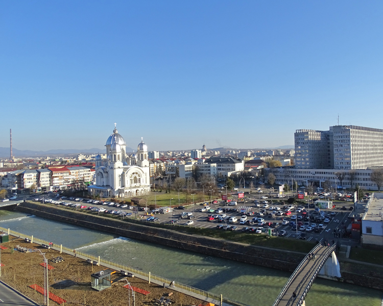 Imaginea zilei: Baia Mare într-o zi însorită de februarie | ZiarMaramures