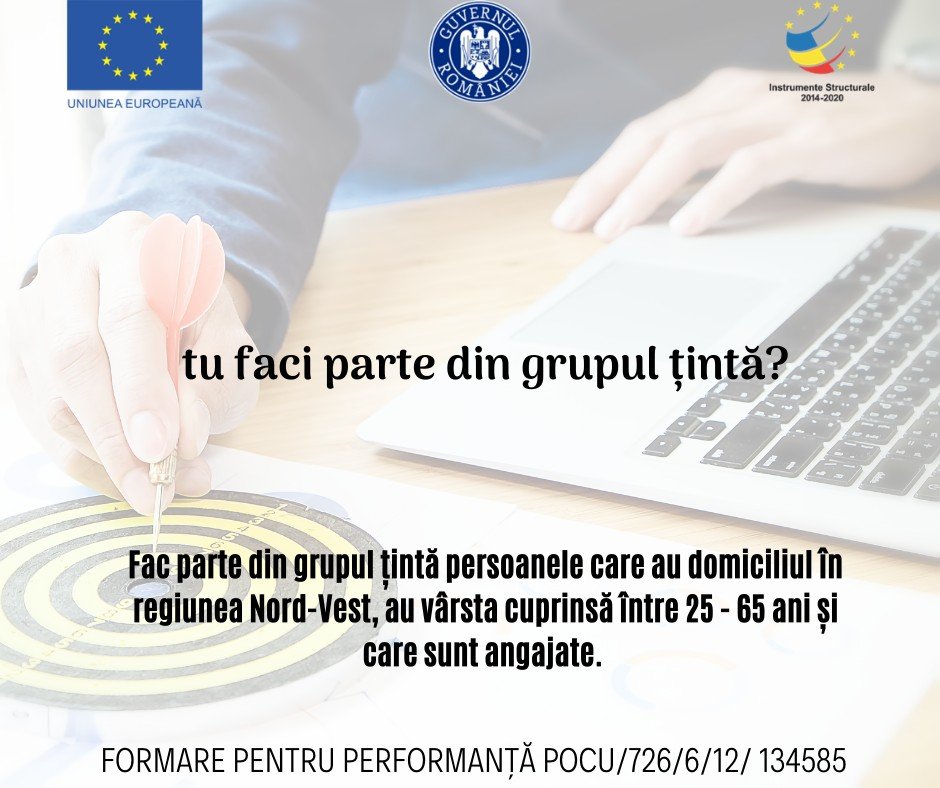 Criteriile de selectie ale grupului tinta din cadrul proiectului ...